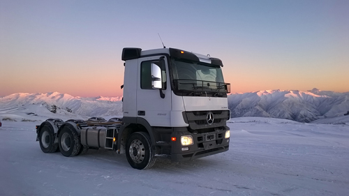 Mercedes snow training in Queenstown | Motor Equipment News
